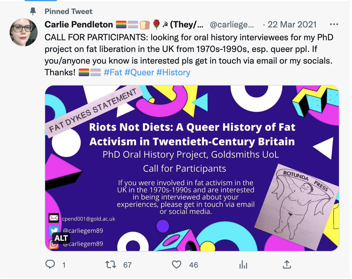 Where Are The Fat Queers? Past, Present and Future of Fat Queer ...